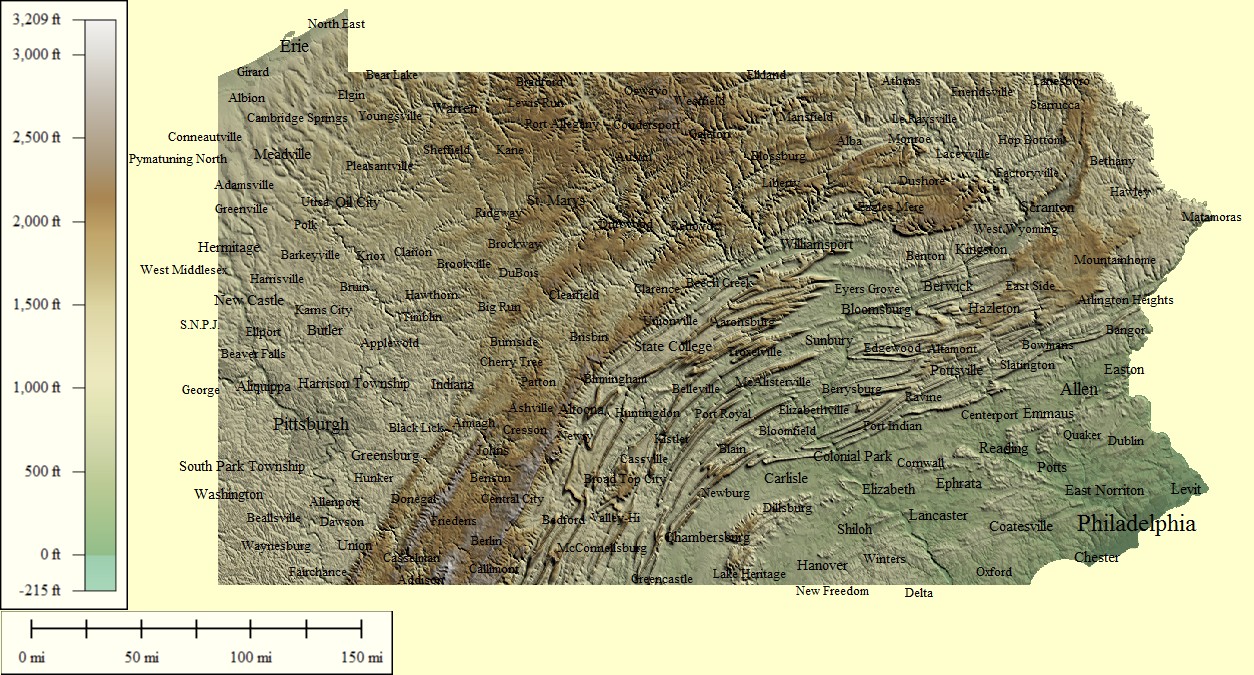 TopoCreator - Create and print your own color shaded-relief topographic ...